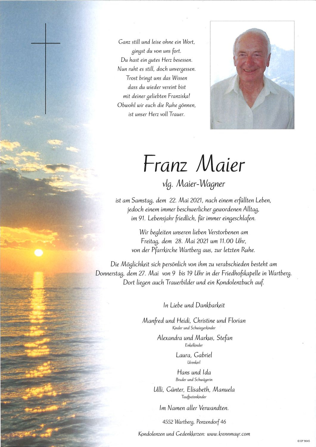Todesfall Franz Maier